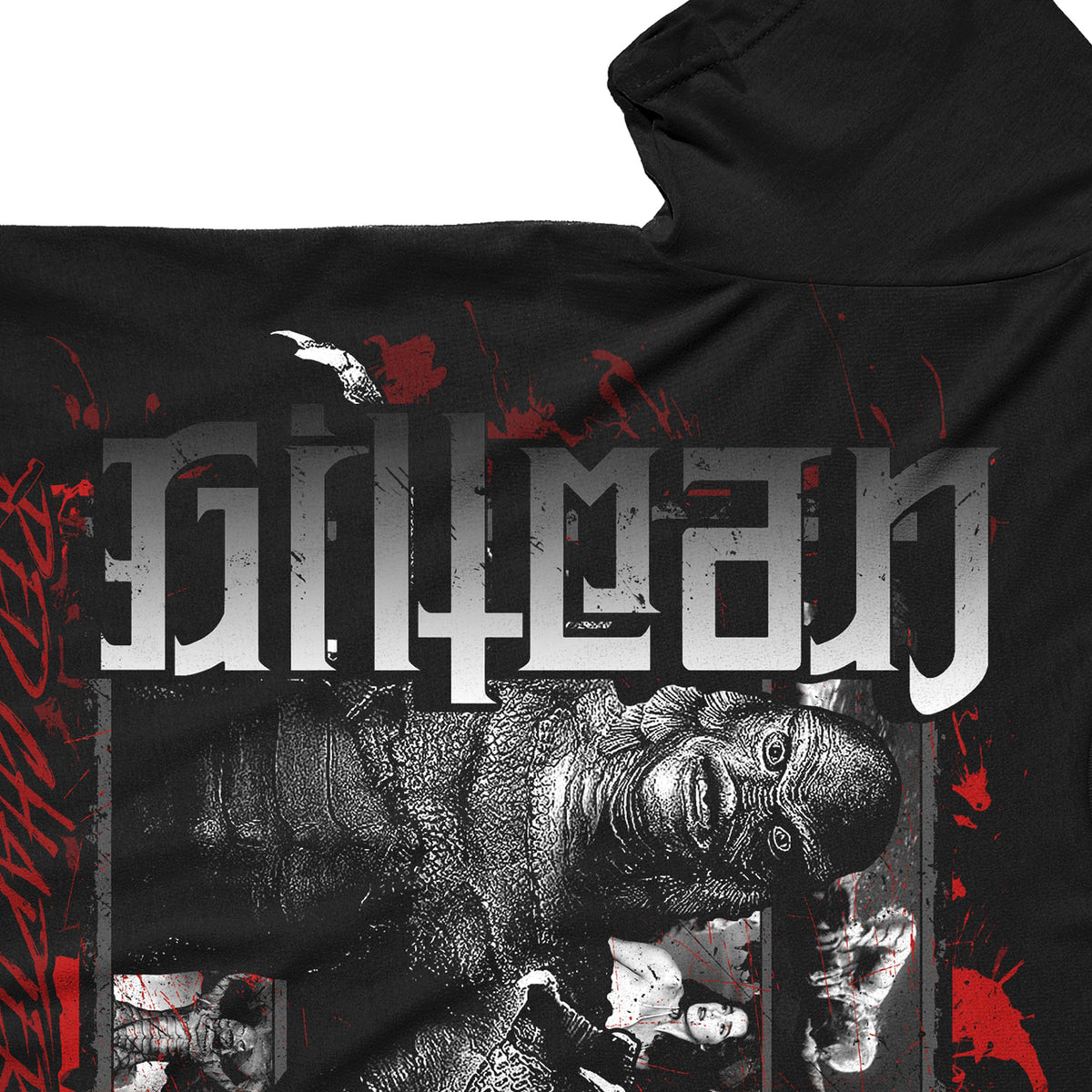 MEN'S HORROR | Creature / Gill Man Ambigram | - Short Sleeve T-Shirt ...